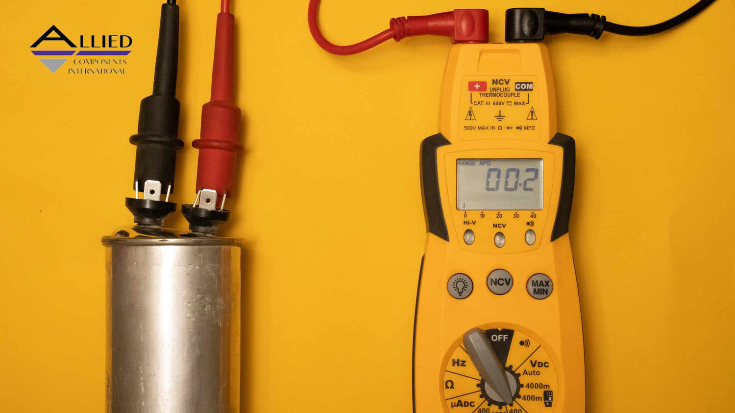 How to Test a Capacitor Using a Multimeter, an Ohm Meter, and a Volt ...